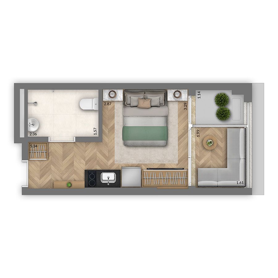 Helbor | Trinity Vila Clementino - Smart